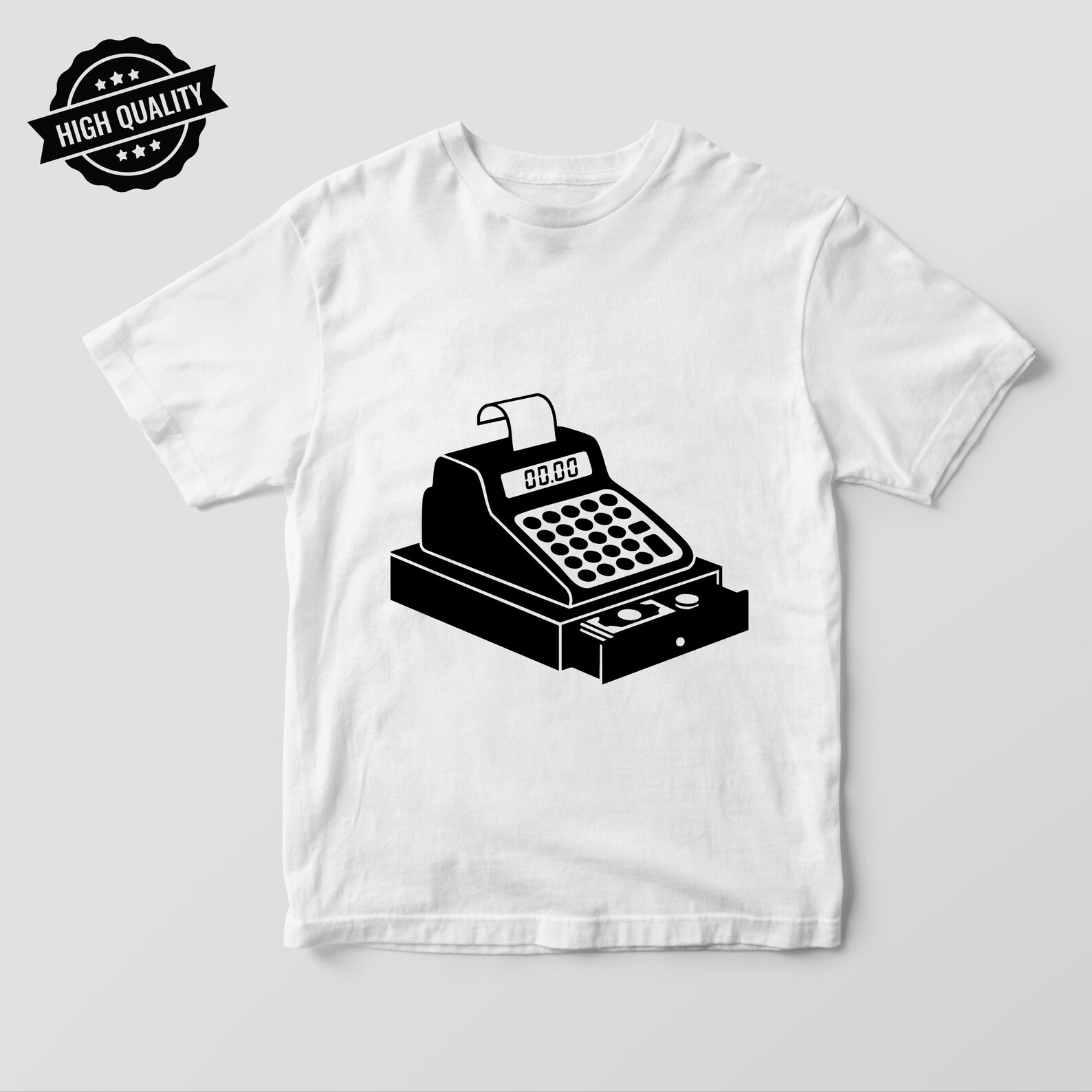 Cash Register SVG: Point of Sale Icon Cut File for Cricut & Silhouette ...