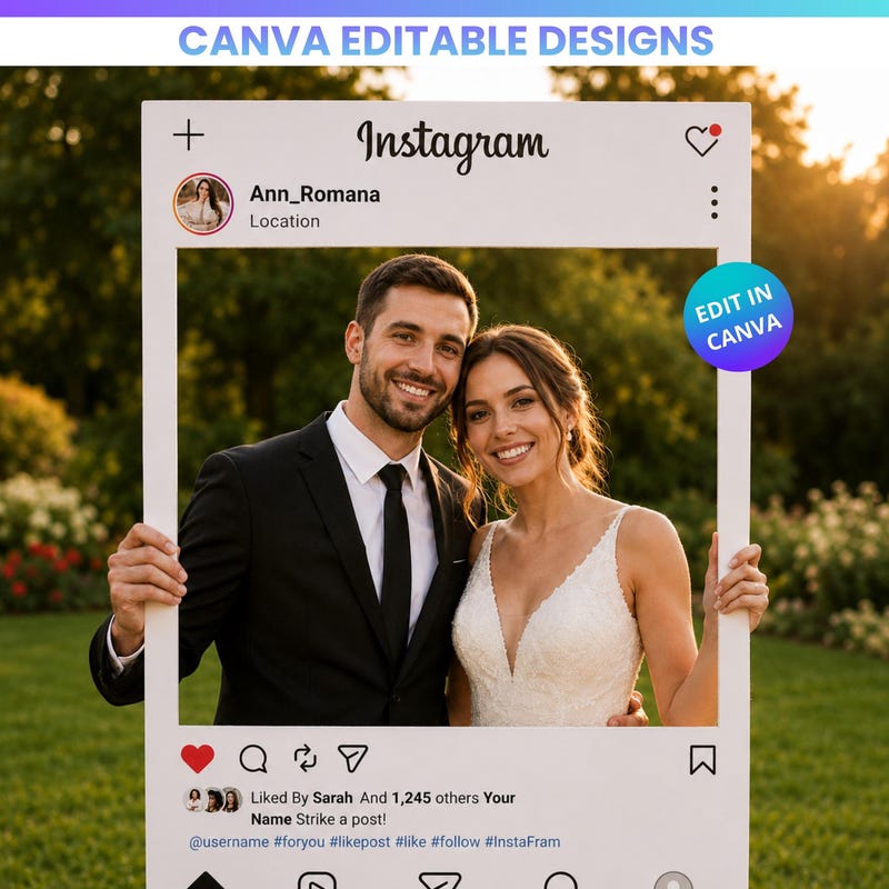 Instagram Frame - Etsy UK