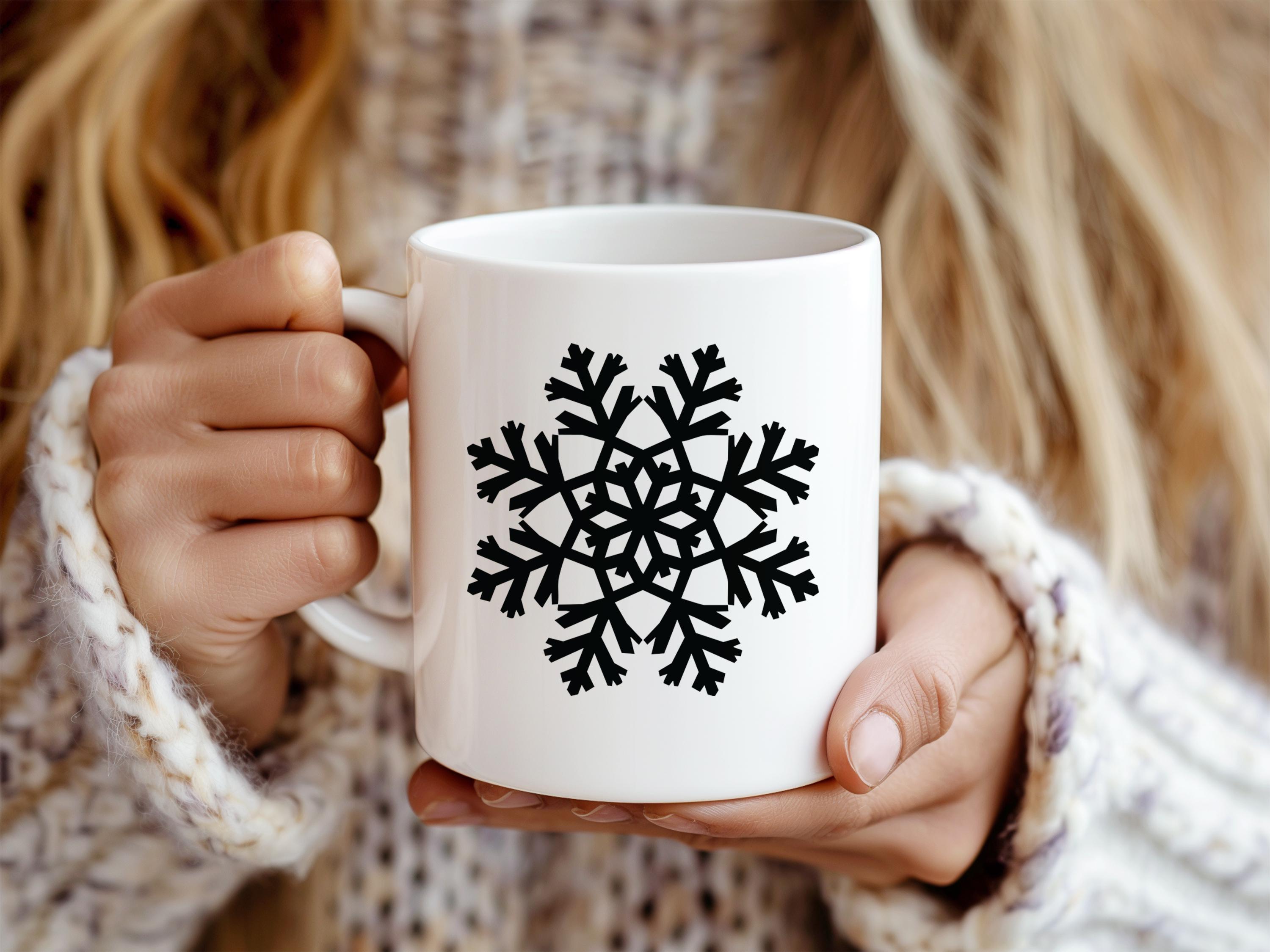 Snowflake SVG Bundle, Winter Snowflake Clipart, Christmas Snow Cut ...