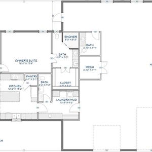 CDD-1005 Chaston Barndominium House Plans - Etsy