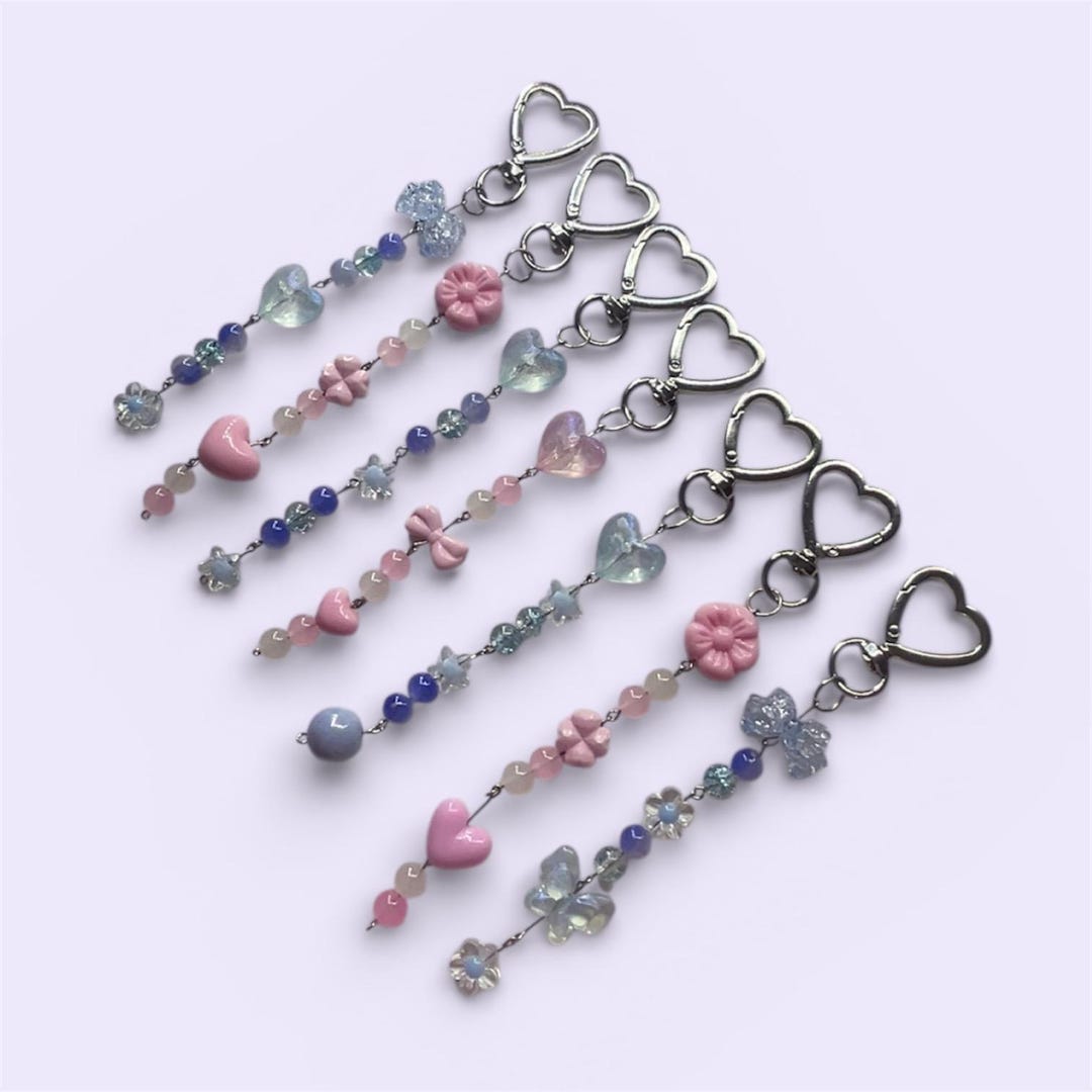 Cute Pastel Keychains - Etsy