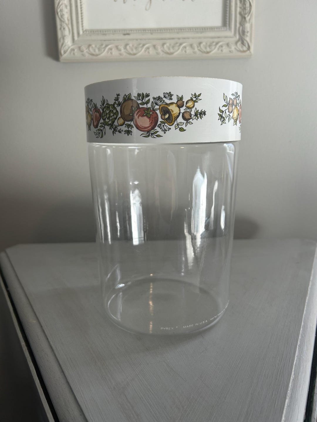 Vintage Pyrex Stack 'N' See Spice of Life 7 1/4" Container - Etsy