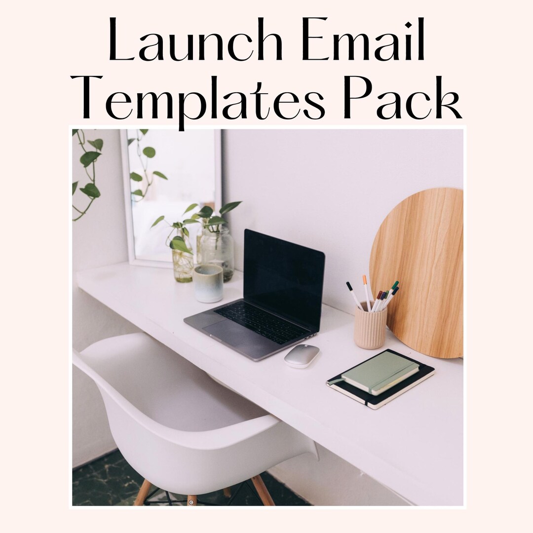 Launch Email Templates for Digital Products – Fillable Marketing Copy ...