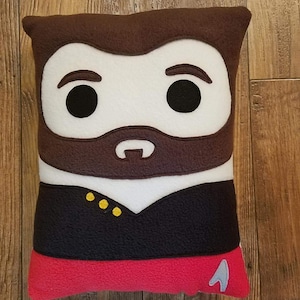 Star Trek Pillow, Spock, Kirk, - Etsy