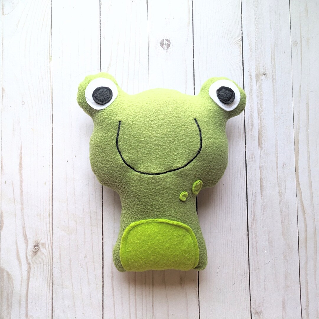 Frog Plush, Nursery Decor, Stuffed Frog - Etsy