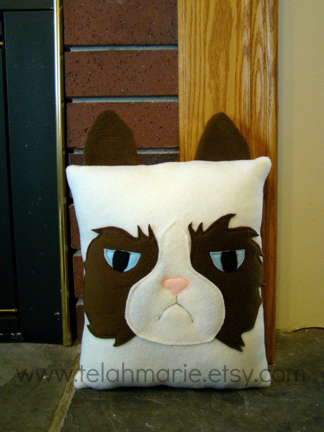 Grumpy Cat Pillow, Plush, Throw Pillow, Room Decor - Etsy
