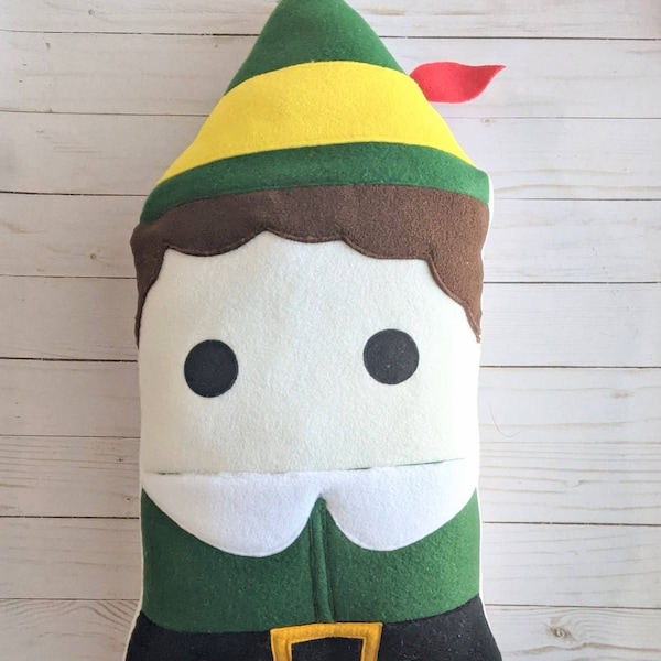 Buddly the Elf Pillow - Etsy