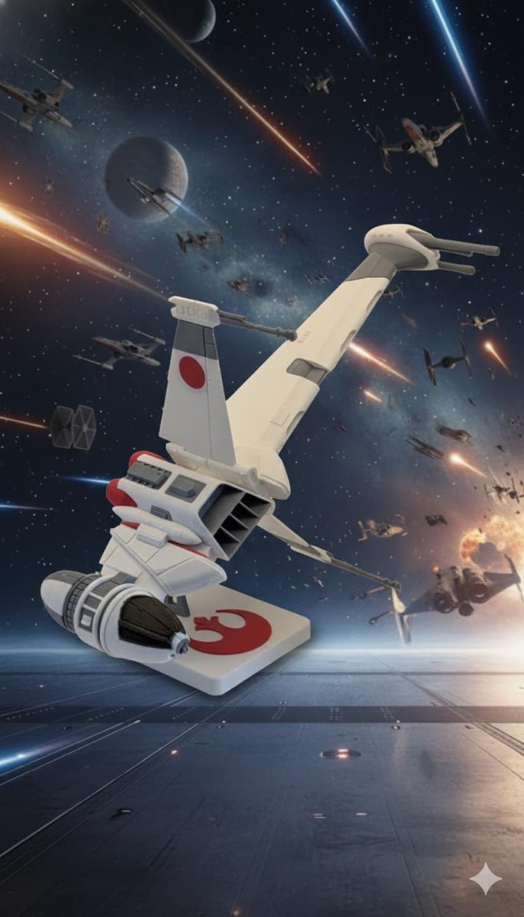 Star Wars B-wing Starfighter Model | 3D Printed Rebel Alliance Ship - Etsy