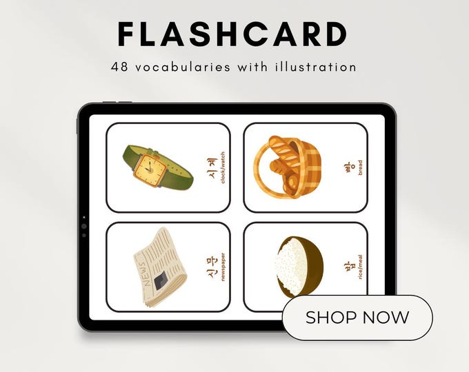Office Korean Flashcards | Learn Korean Language | Educational ...