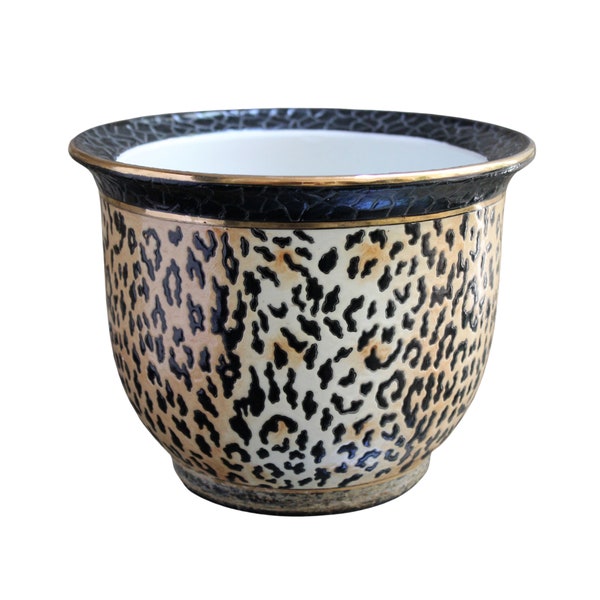 Leopard Planter - Etsy