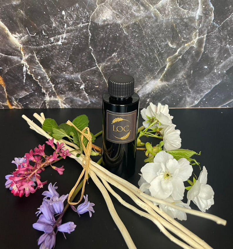 White and Gold Reed Diffuser. Wedding Diffuser, 18 Fragrances, Eco ...