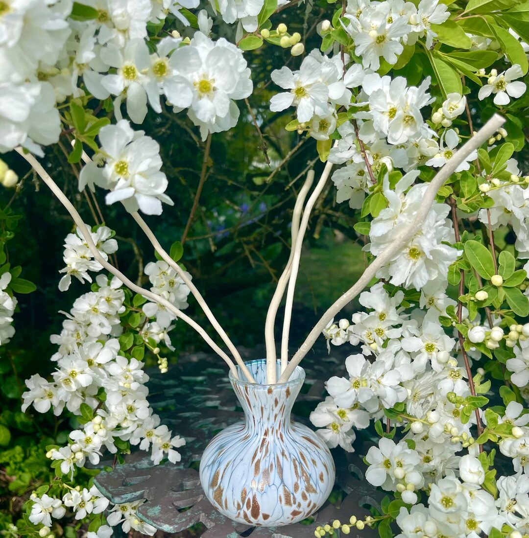 White and Gold Reed Diffuser. Wedding Diffuser, 18 Fragrances, Eco ...