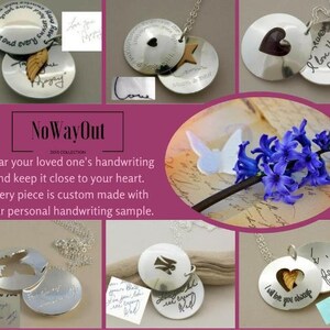 Personalized HANDWRITING promise Me You'll Always Remember Engraved ...