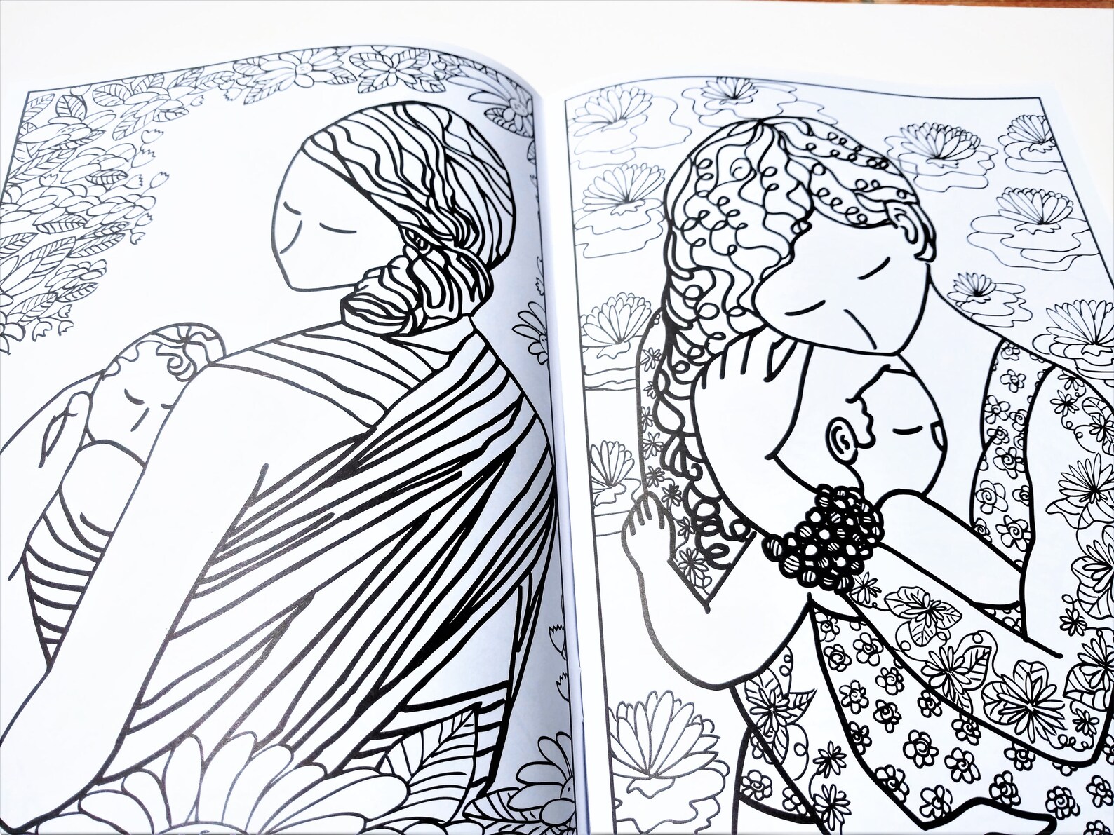 Coloring Book for All Dedicated to Motherhood Parenthood - Etsy
