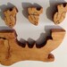 Wooden Cocker Spaniel Family Scroll Saw Puzzle - Handmade - 4 Pieces ...