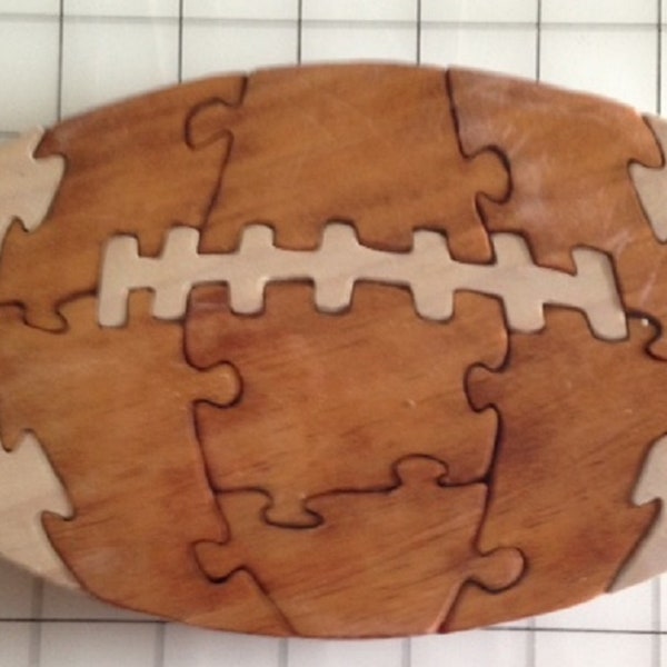 Scroll Saw Football - Etsy