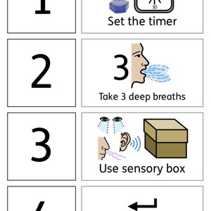 Calm Down Routine Poster | A4 Digital Print | Classroom & Home ...