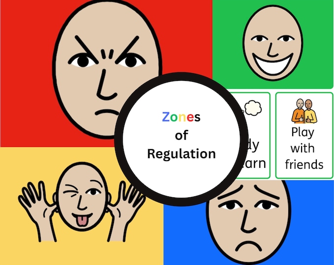 Emotionopoly - Printable Zones of Regulation Board Game - Emotional ...