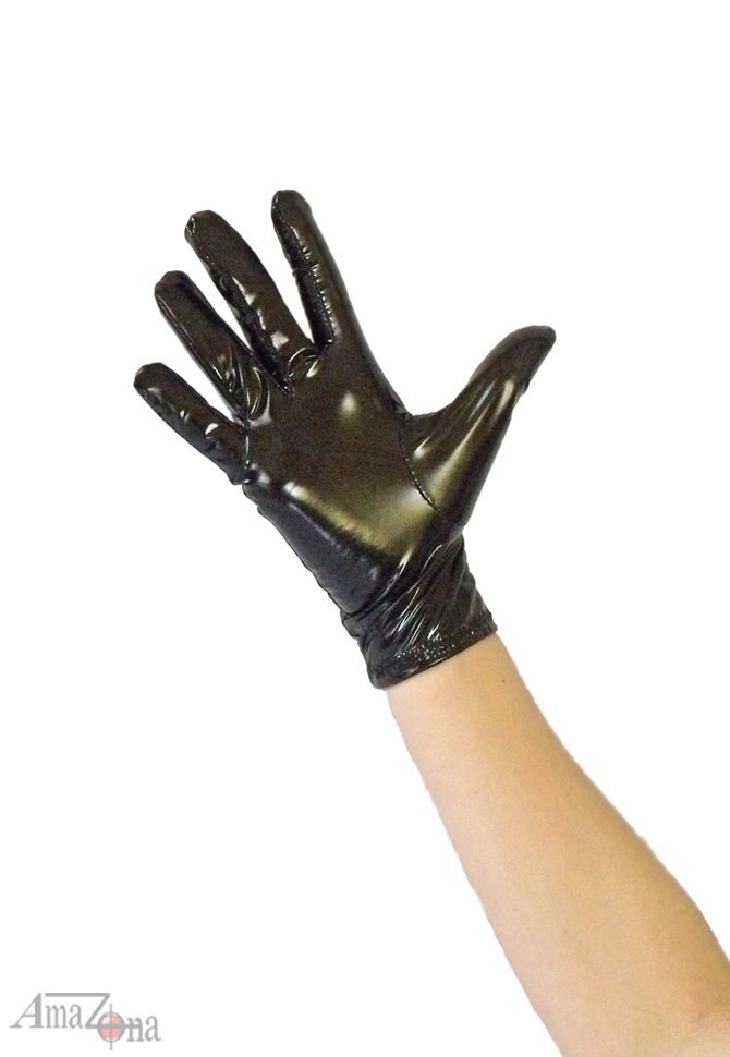 4-way Stretch Vinyl Short Gloves - Etsy