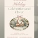 Cozy Cottage Christmas Invitation | Vintage Snowy House (canva Template ...