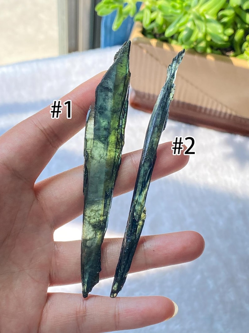 Green Vivianite Cluster - Rare Mineral Specimen - Collector's Display ...