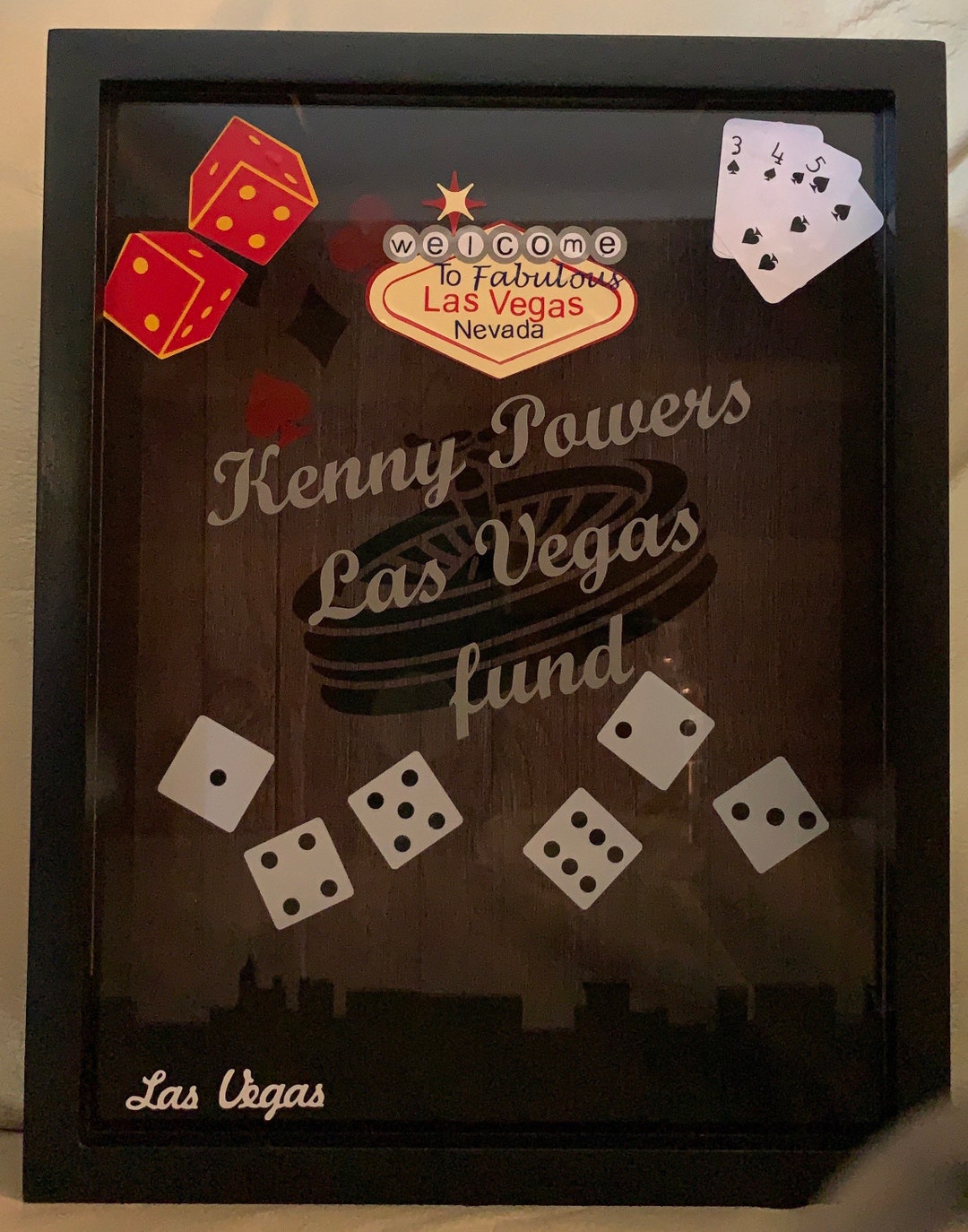 Personalized Bank/frame - Etsy