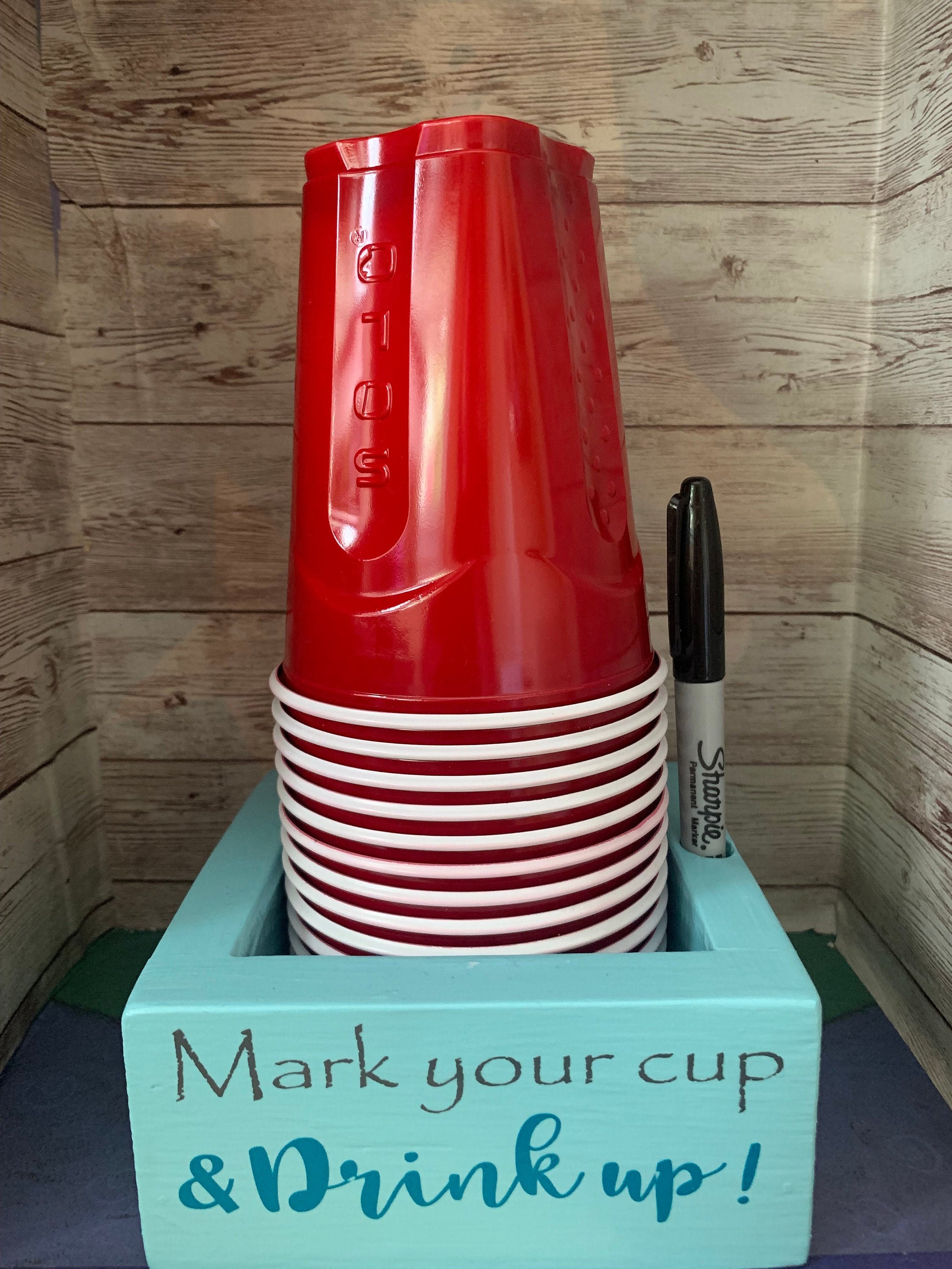 Mark Your Cup and Drink Up - Etsy.de