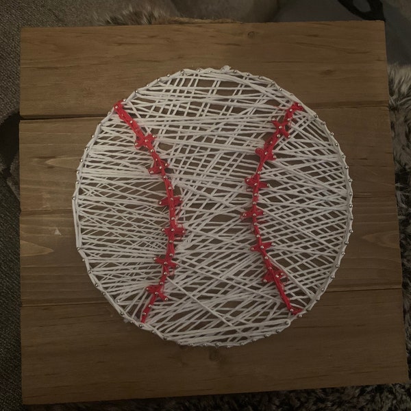 Baseball String Art - Etsy