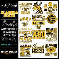 Alabama State University SVG Bundle - Etsy