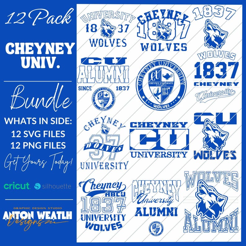 Cheyney University Svg Bundle HBCU SVG Cheyney University Png Svg ...