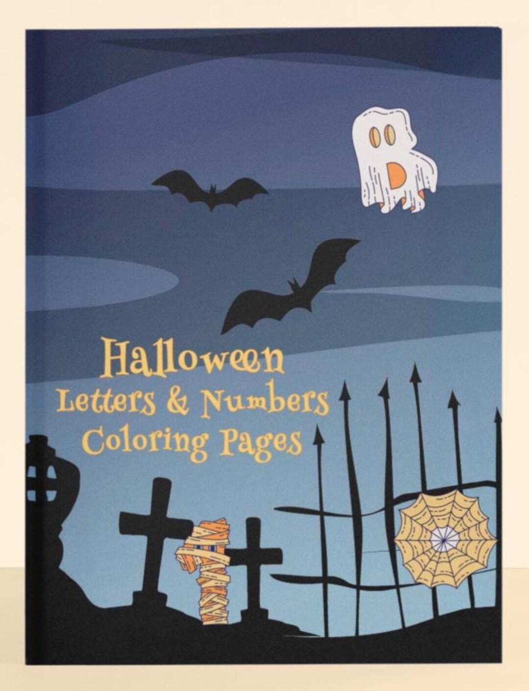 Halloween Alphabet & Number Coloring Pages | 36 Printable Spooky ...