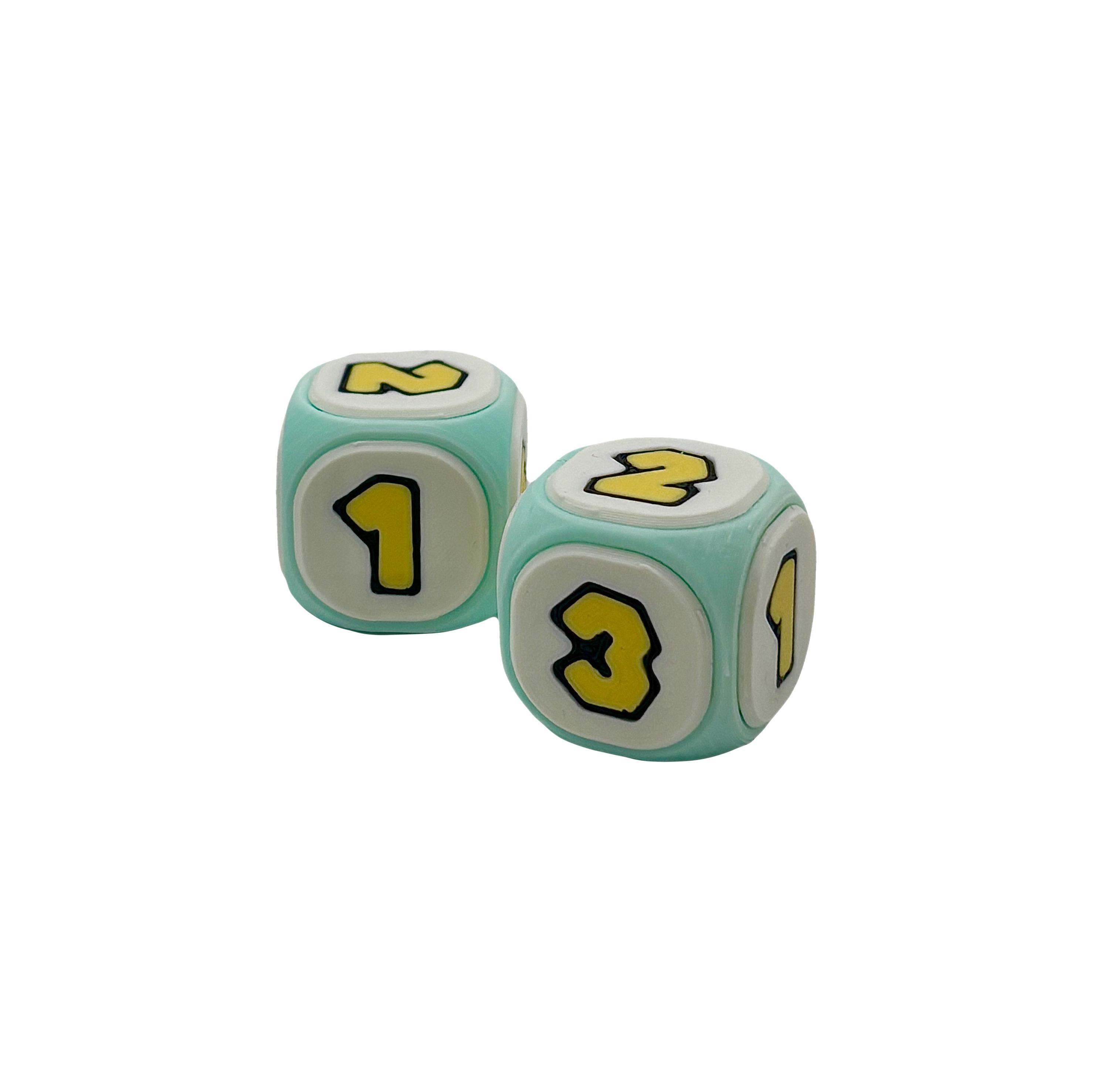 Mario Party Dice Set - D6 - Etsy