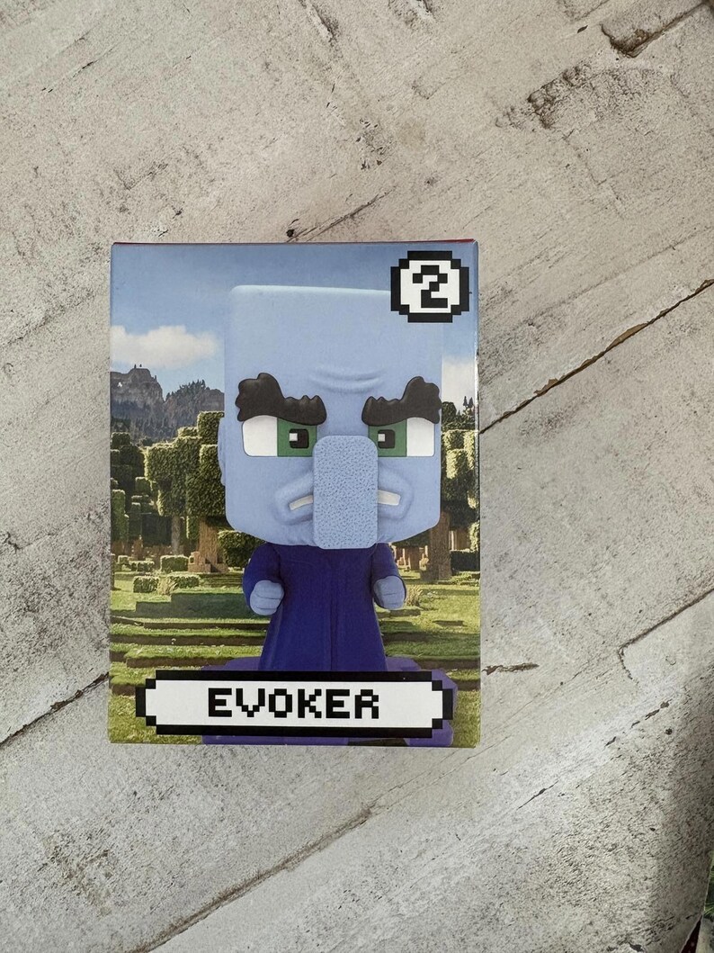 2025 Mcdonald's Minecraft Movie Happy Meal Toy #2 Evoker **NEW AND ...