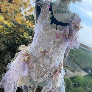 Art to Wear Woman Top Shabby Chic Woman Top Fairy Gypsy Style - Etsy