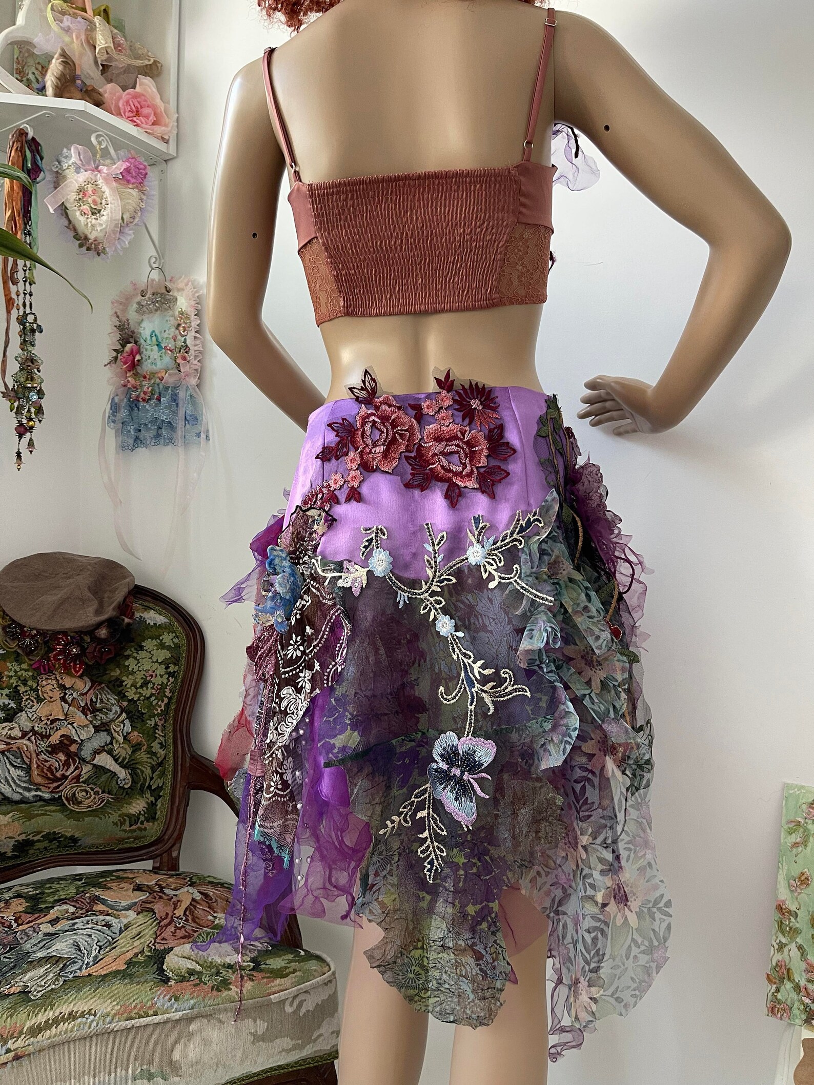 Woman Bohemian Top Small Size Fairy Gypsy Style Top Bohemian - Etsy