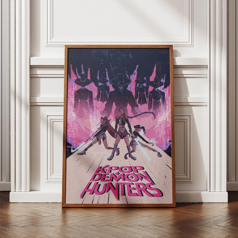 K-pop Demon Hunters June 2025 Movie Poster - Room Decor - Home Decor - Wall Art Decor - Perfect ...