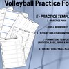 Volleyball Goal Setting & Habit Tracker Pack - Digital Download - Pink ...