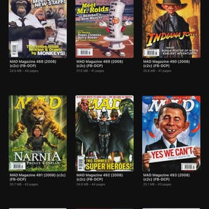 MAD Magazine Complete Digital Archive (1952–2018) – 550 Issues | Full ...