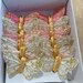 Pink Pastel Gold Glitter Butterflies Set of 12 Embellishments Crafts ...