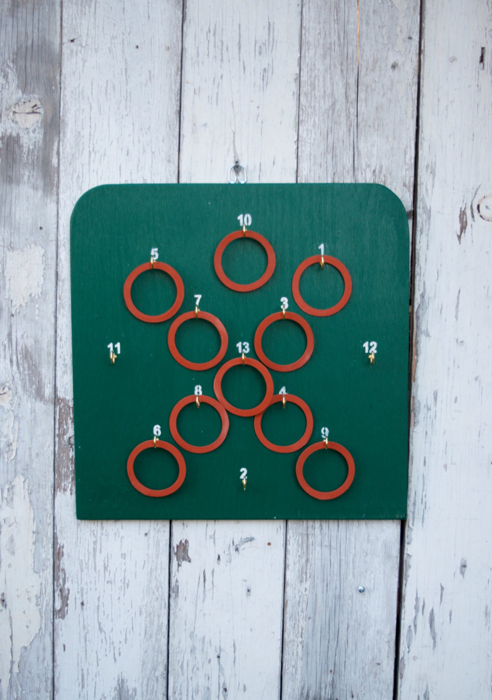 Vintage Inspired Handmade Retro Handmade Ring Toss Game Wood - Etsy