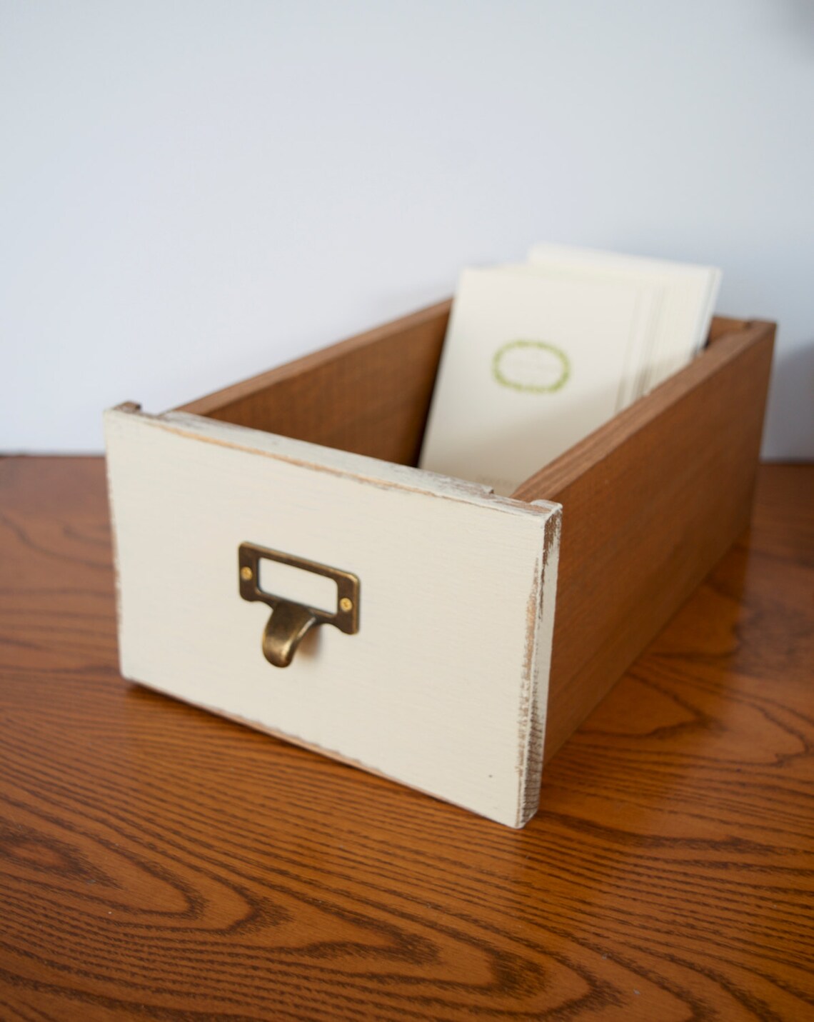 Library Drawer Card Catalog Drawer Wood Storage Box Filing - Etsy