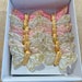 Pink Pastel Gold Glitter Butterflies Set of 12 Embellishments Crafts ...