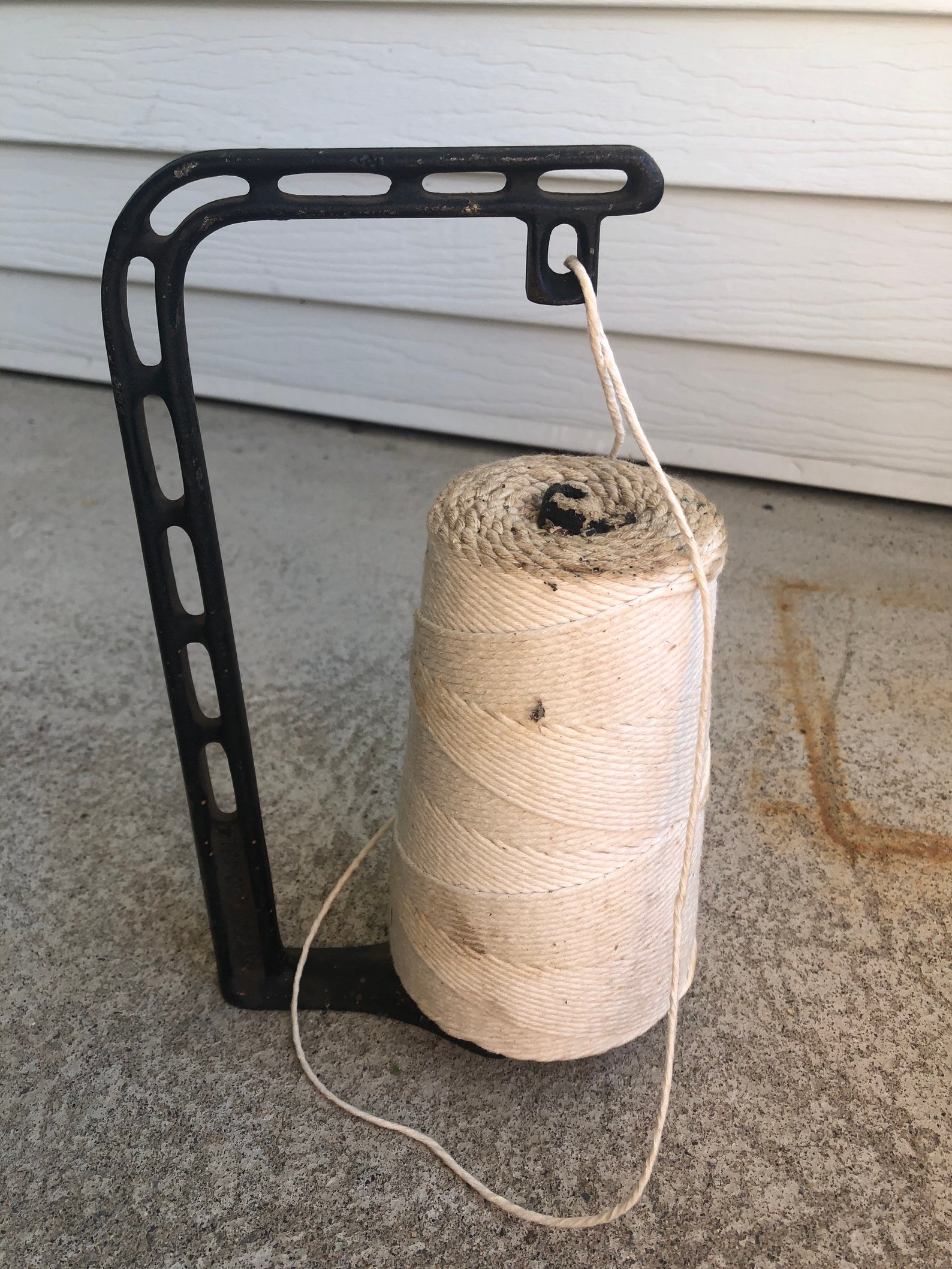 Vintage 1914 thread twine string dispenser cast iron counter | Etsy