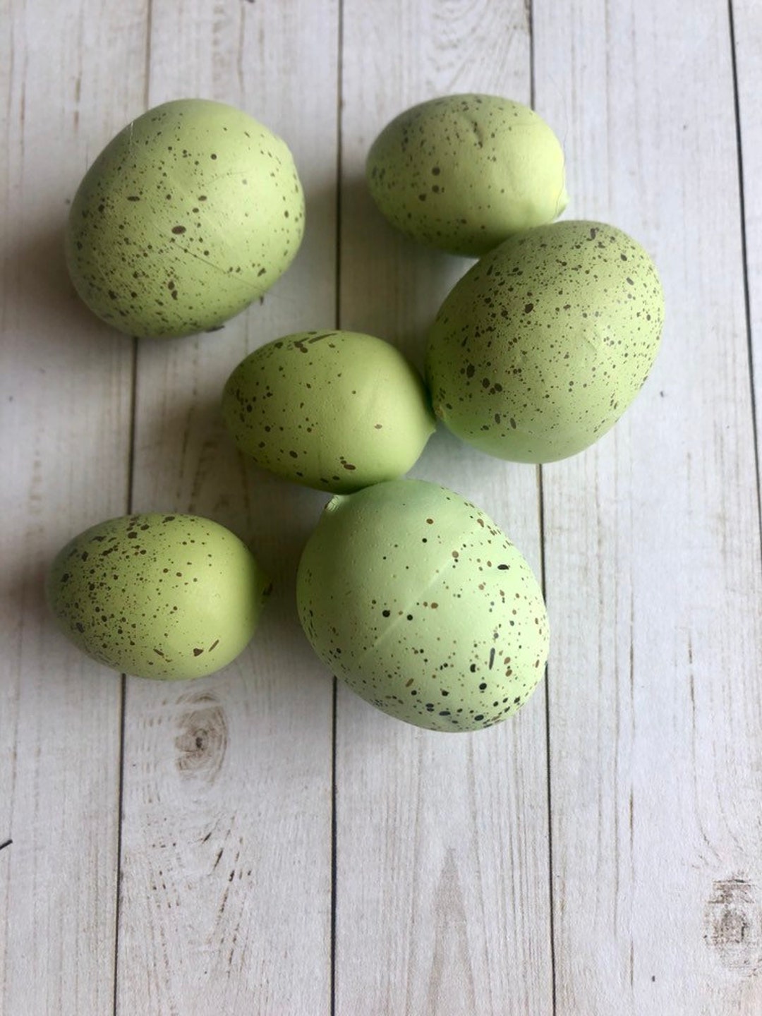 Pale Green Speckled Egg, Artificial Egg, Easter Egg, Bird Egg, Natural ...