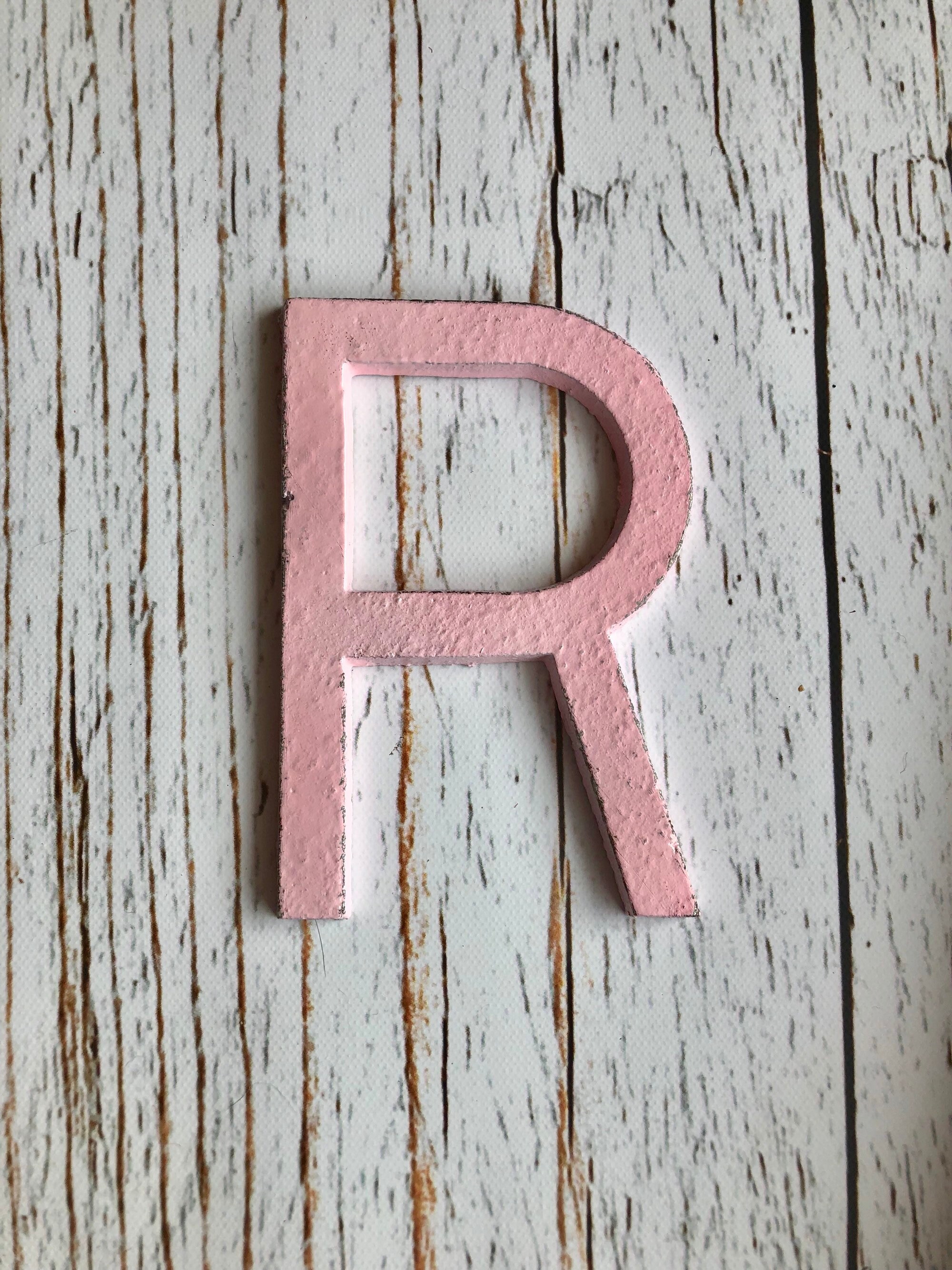 Cast Iron Metal Letter Wall Art Decor Vintage Style You Pick | Etsy