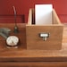 Library Drawer, Card Catalog Drawer, Wood Storage Box, Handmade ...