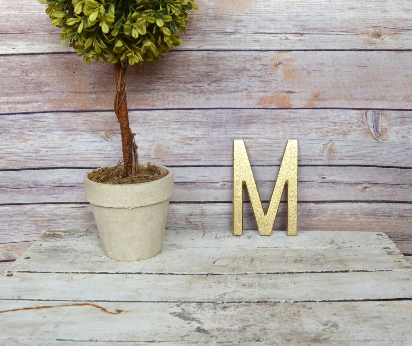 Cast Iron Metal Letter Wall Art Decor Vintage Style You Pick Alphabet ...