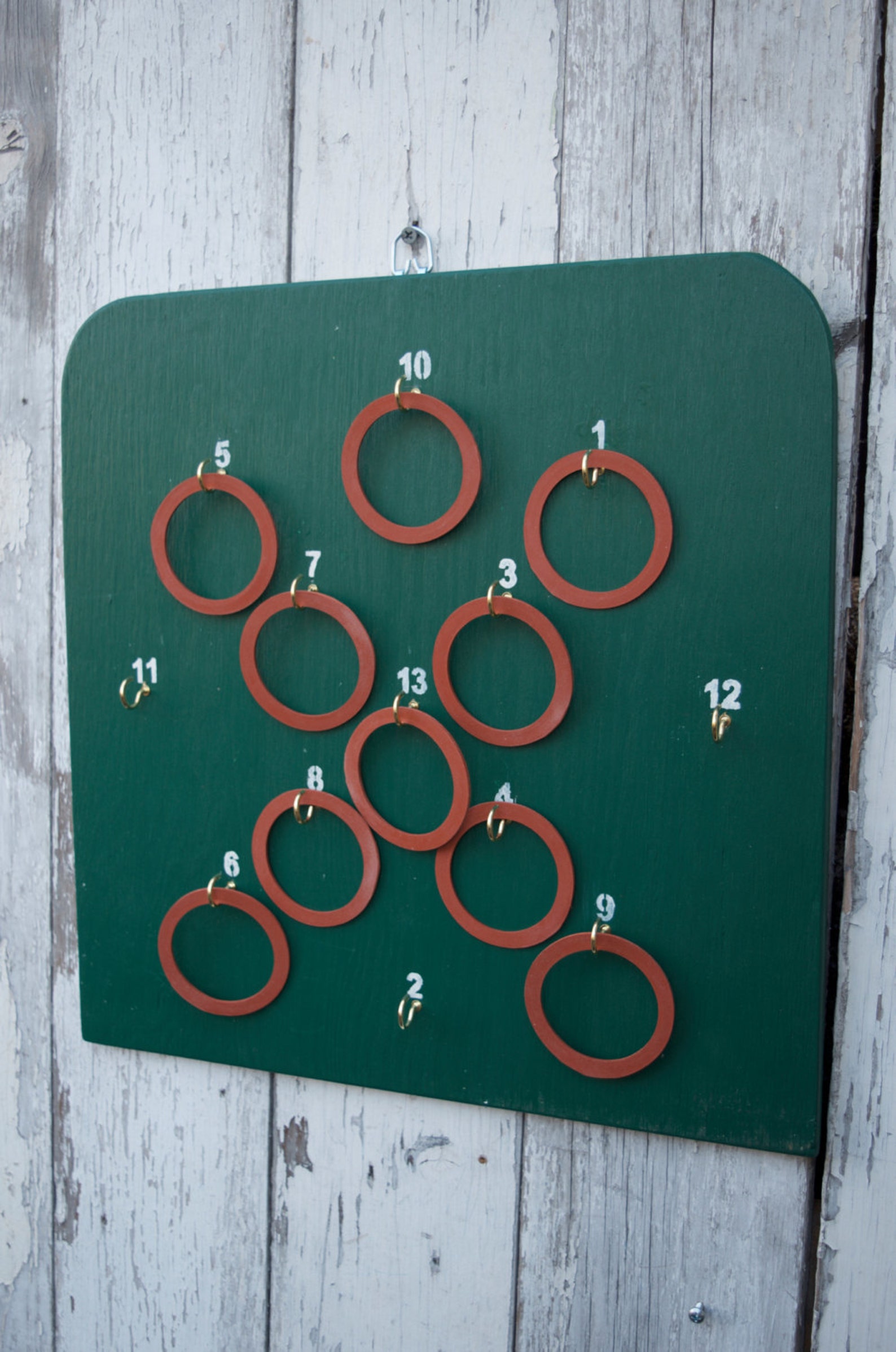 Vintage Inspired Handmade Retro Handmade Ring Toss Game Wood - Etsy