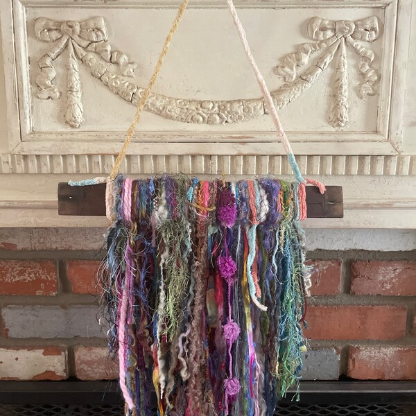 Fiber Art Wall Hanging - Etsy