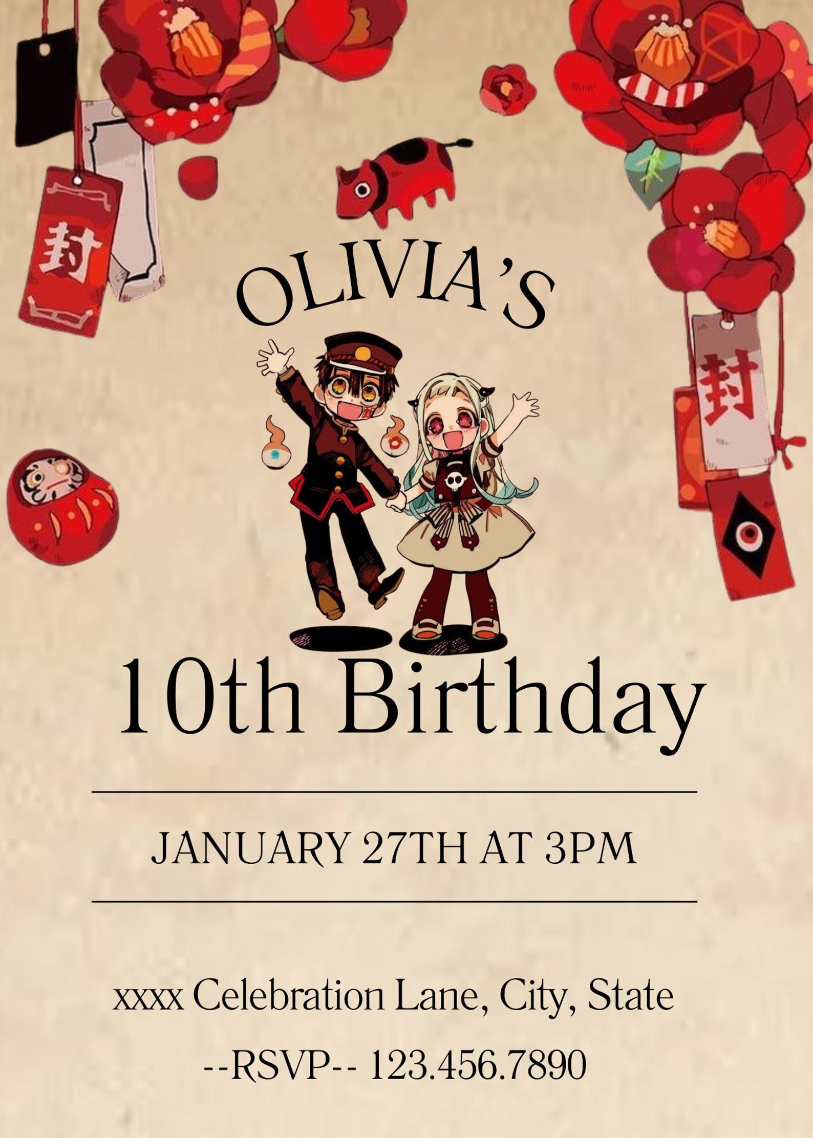 TBHK Birthday Party Invitation - Etsy